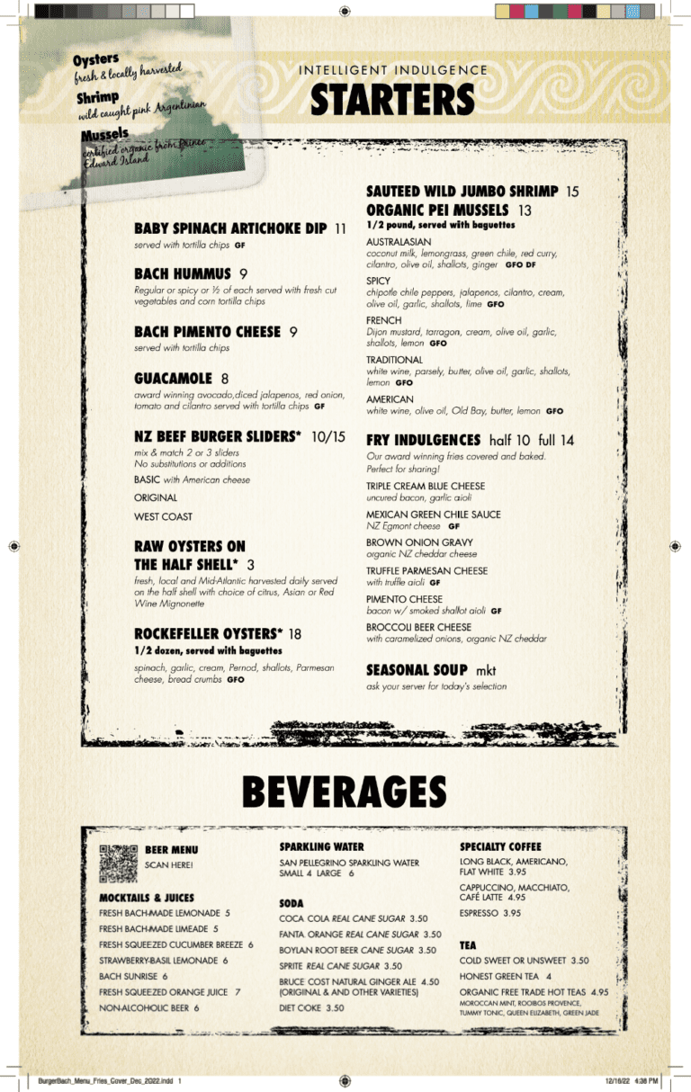 Burger Bach – A New Zealand Inspired Gastro Pub